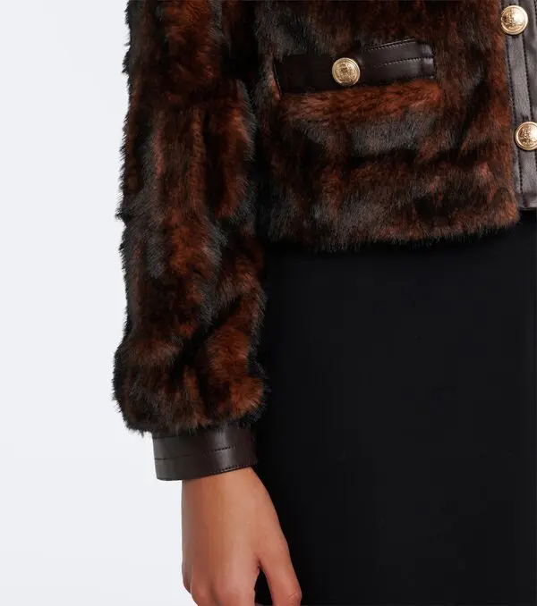 Rixo Jina Cropped Jacket