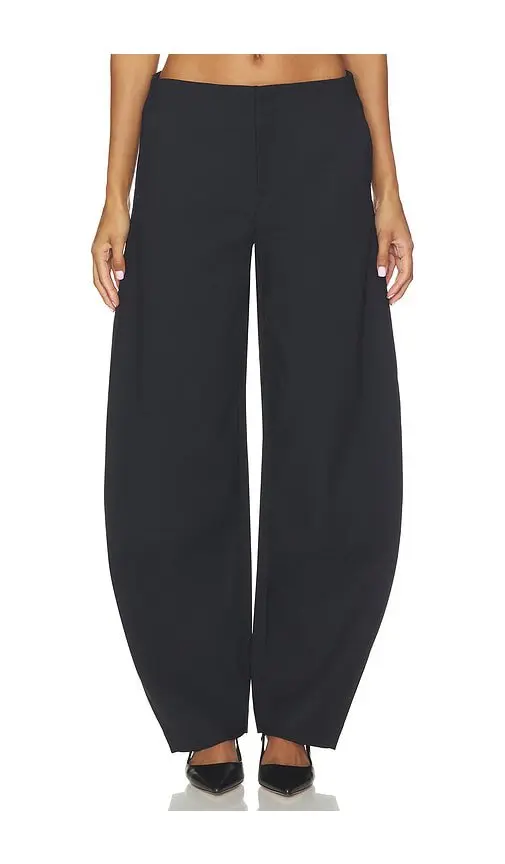 EAVES Low Rise Mai Sculptural Compact Suiting Pant