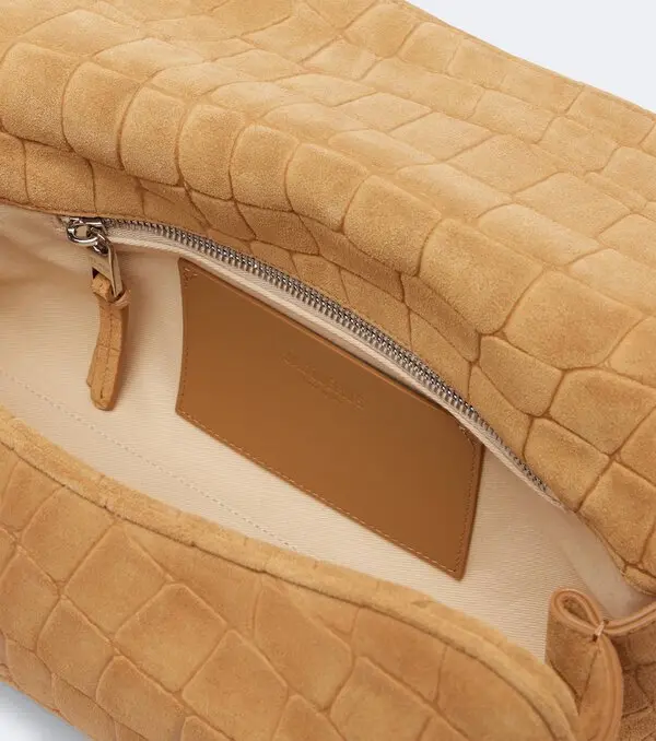 Jacquemus Turismo Long Medium Suede Shoulder Bag