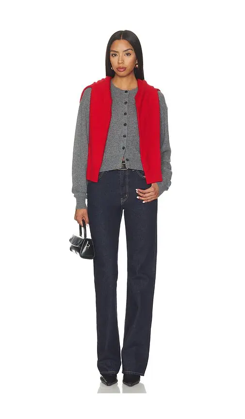 EAVES Marrion Cardigan - Grey