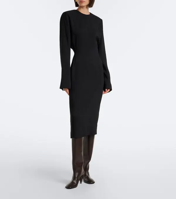 Stella McCartney Peplum Midi Dress
