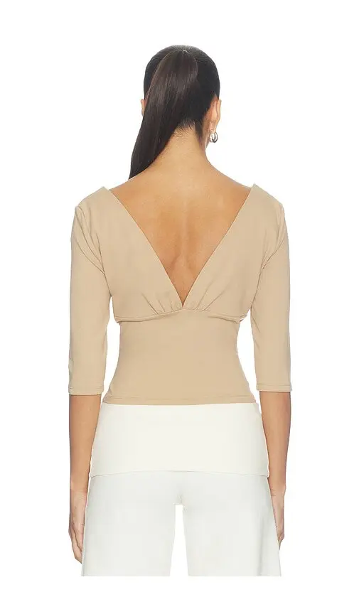 Lioness Canyon Top In Tan