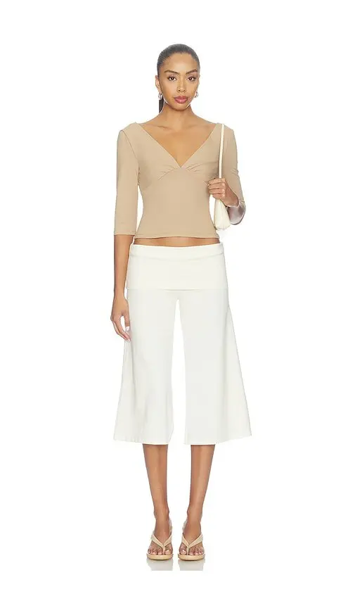 Lioness Canyon Top In Tan