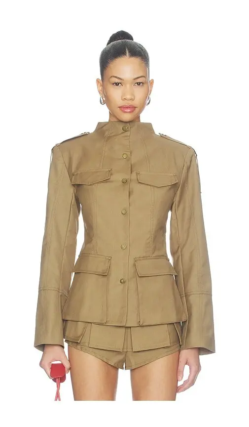 Lioness Allure Jacket In Brown