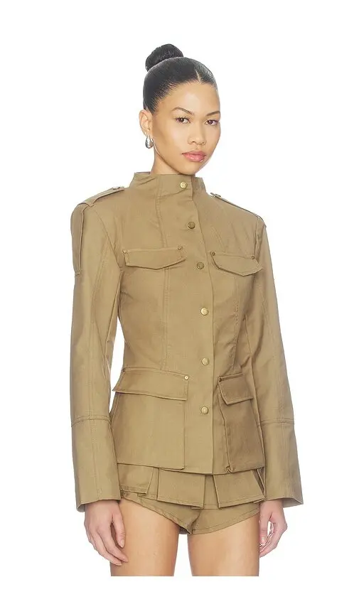Lioness Allure Jacket In Brown