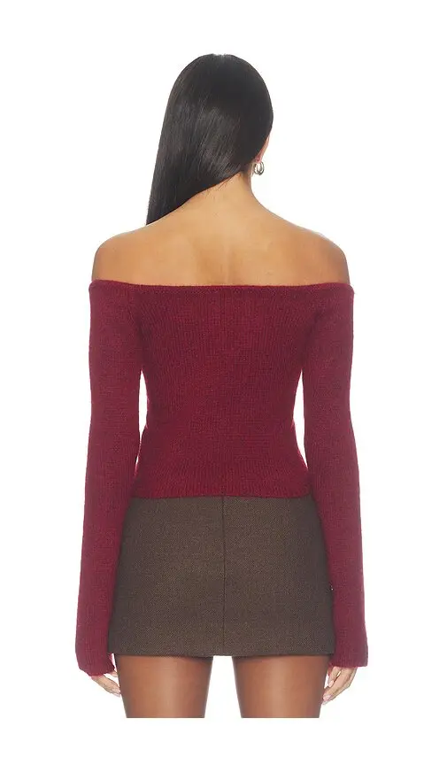 Majorelle Eve Off Shoulder Top