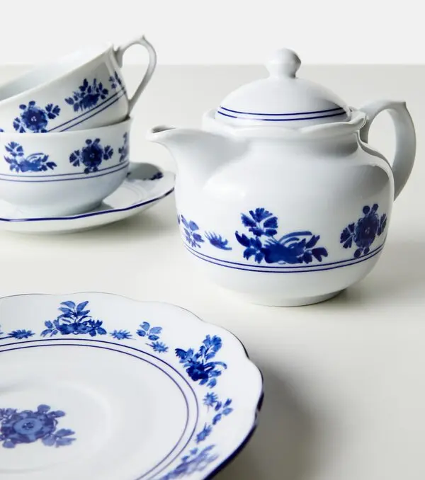 CABANA Gloria Floral Porcelain Teapot