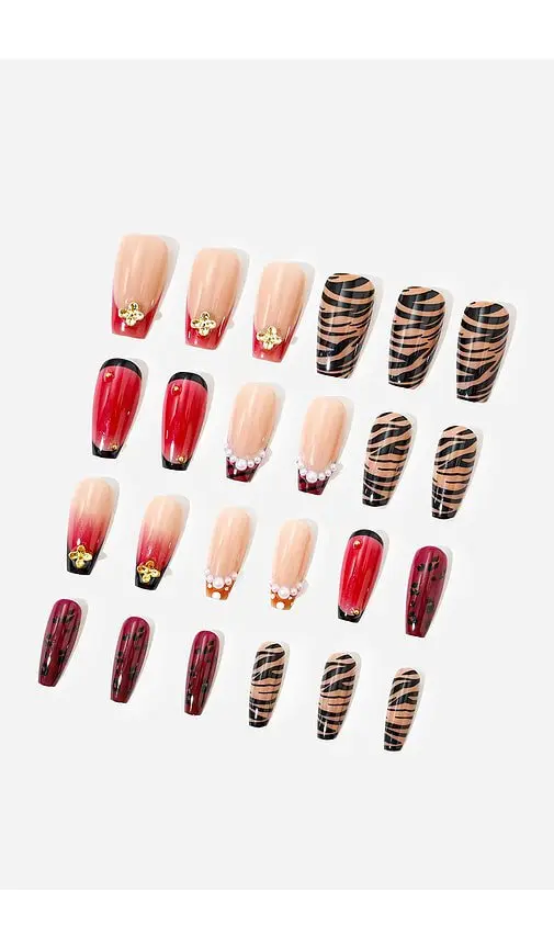 NEVER HAVE I EVER X Katseye Press-on Nails