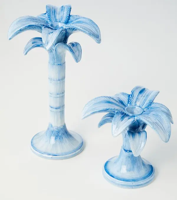 LES-OTTOMANS Small Ceramic Candle Holder