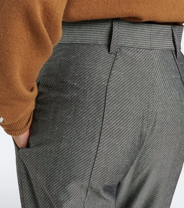 Stella McCartney Striped Tapered Pants
