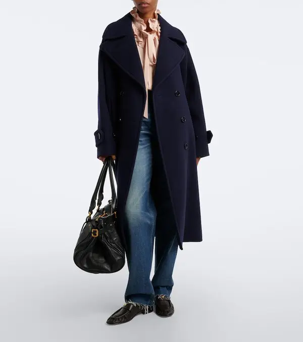 Chloé Letti Leather Penny Loafers