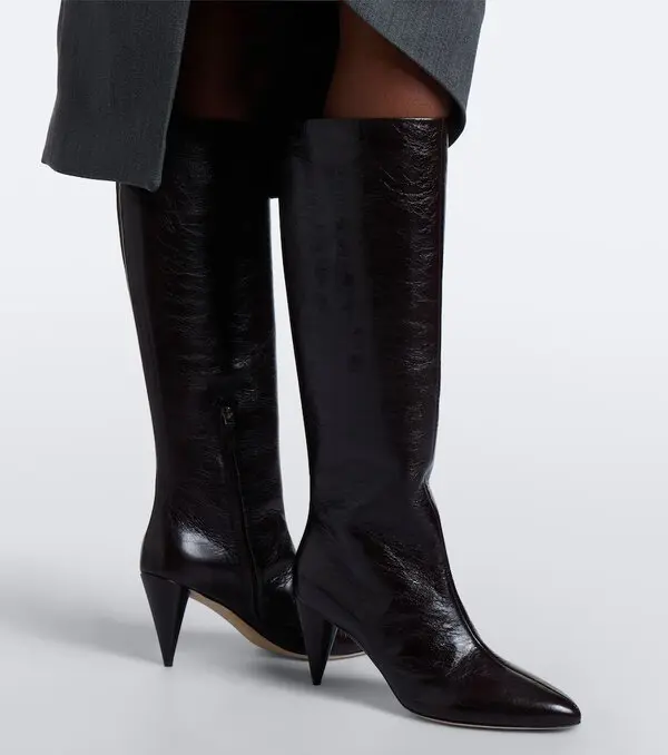 Victoria Beckham Maverick Leather Knee-high Boots