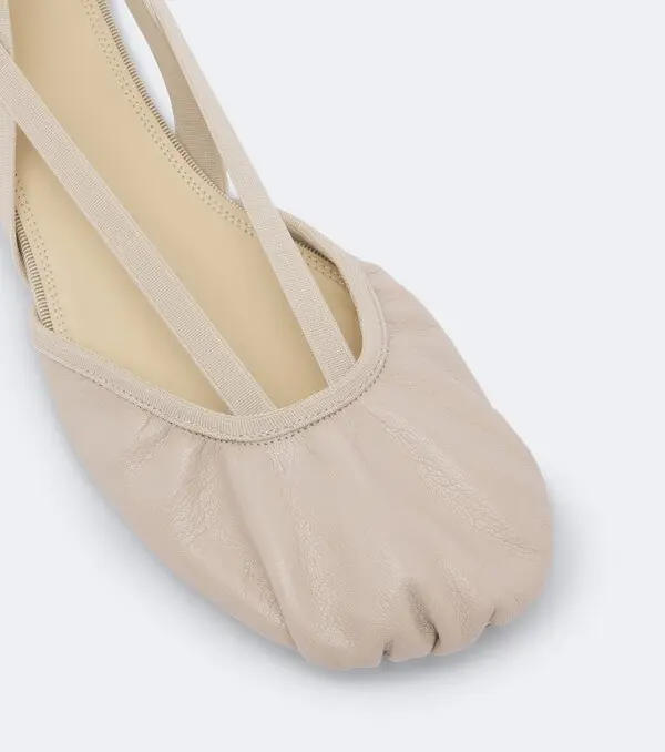 LEMAIRE Pedille Leather Ballet Flats