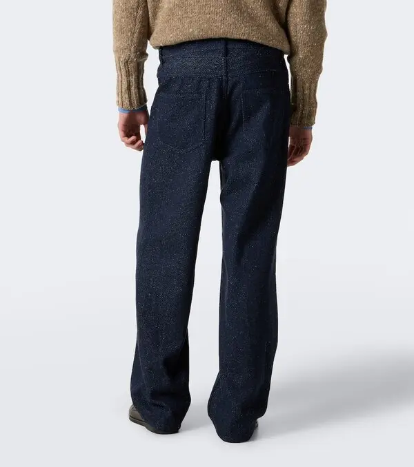 Auralee Silk Wide-leg Pants