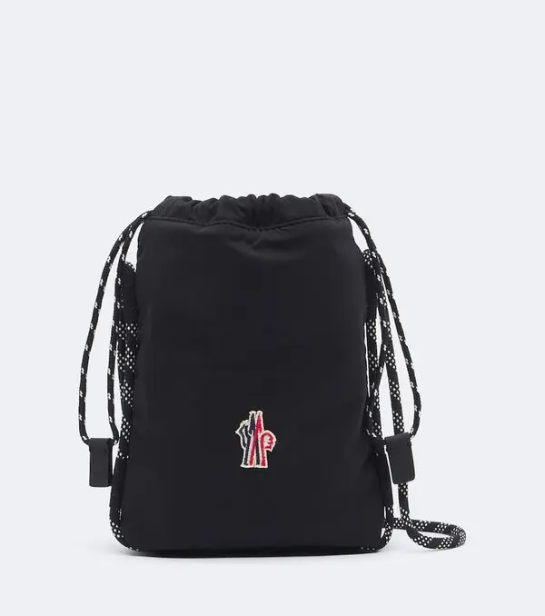 Moncler Makaio Small Technical Crossbody Bag - Black