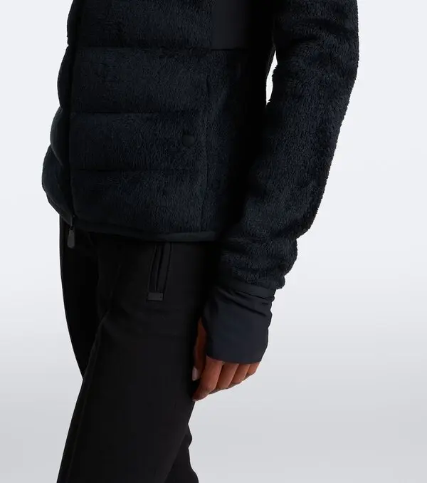 Moncler Down-paneled Teddy Cardigan