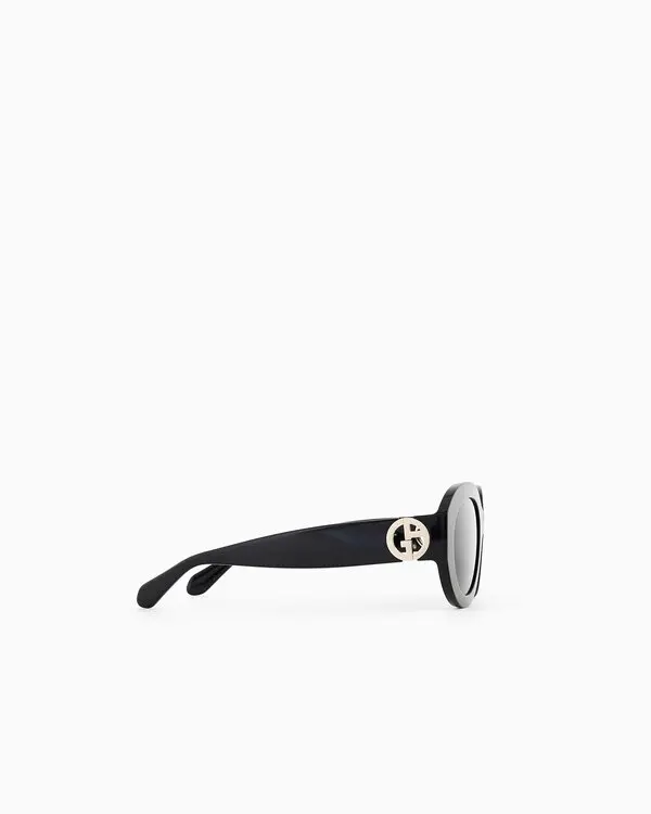 Giorgio Armani Oval-shaped Sunglasses