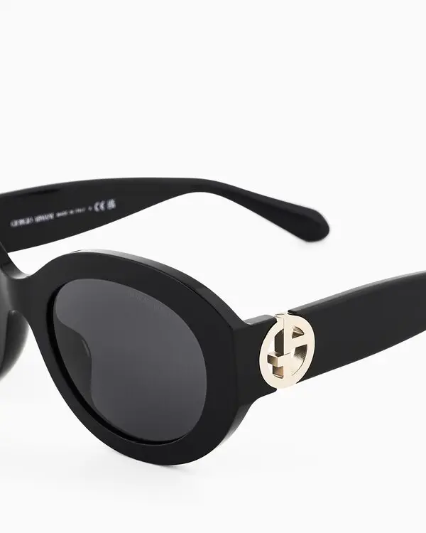 Giorgio Armani Oval-shaped Sunglasses