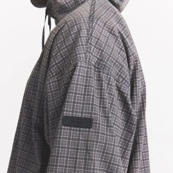 SKIMS Anorak Jacket | Grey | | Woven