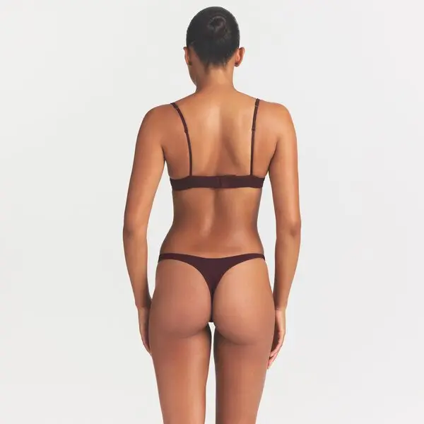 SKIMS Thong | Red | | Everyday Cotton - Currant