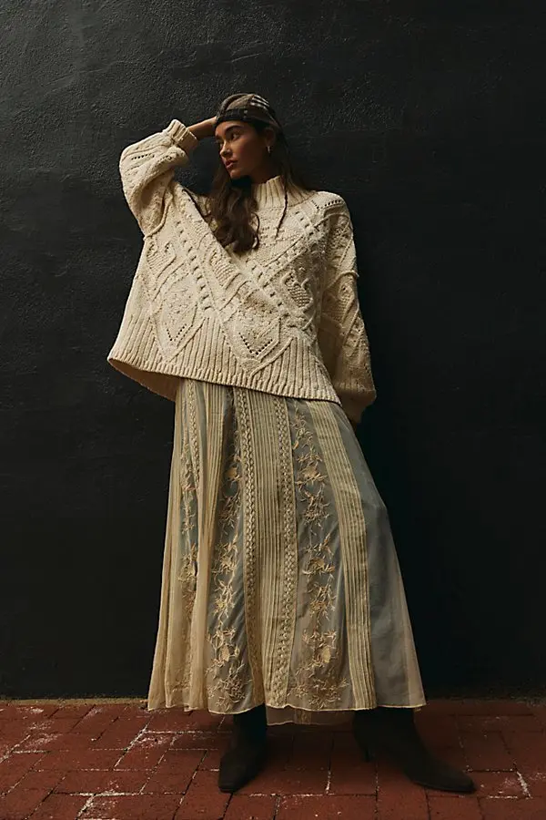 Free People Hard To Get Maxi Slip Dress - Neutral