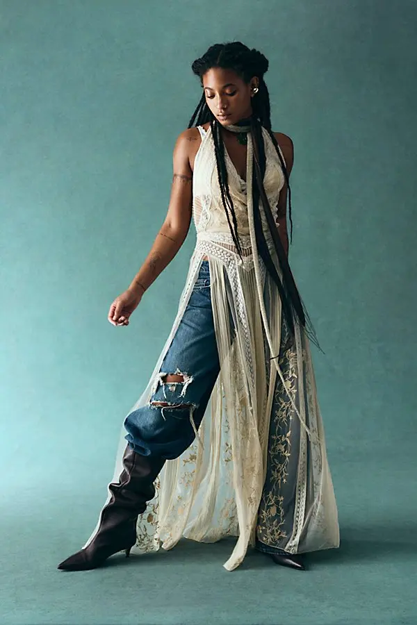 Free People Hard To Get Maxi Slip Dress - Neutral