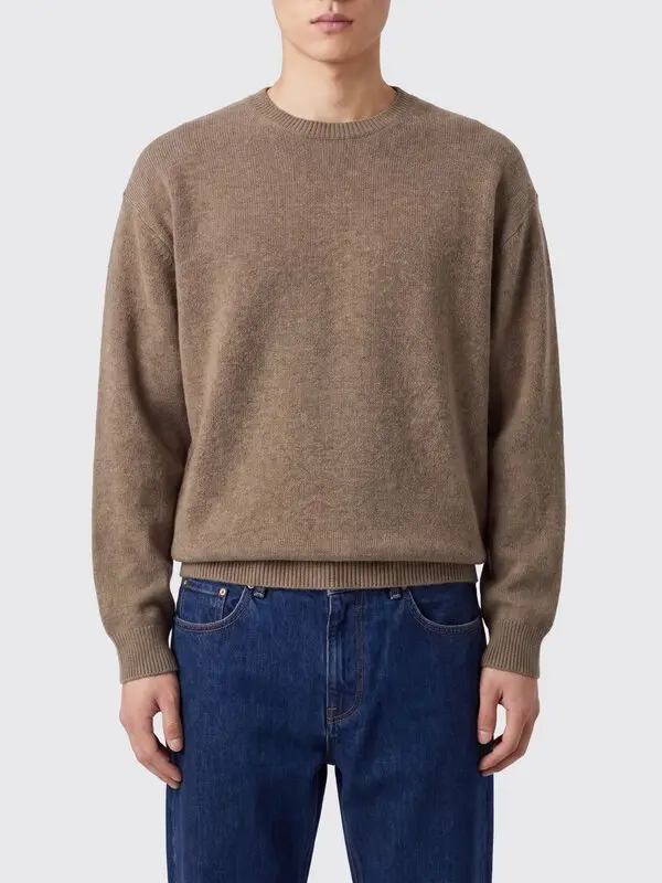 JIL SANDER Wool And Cashmere Crewneck Jumper With Ribbed Trims