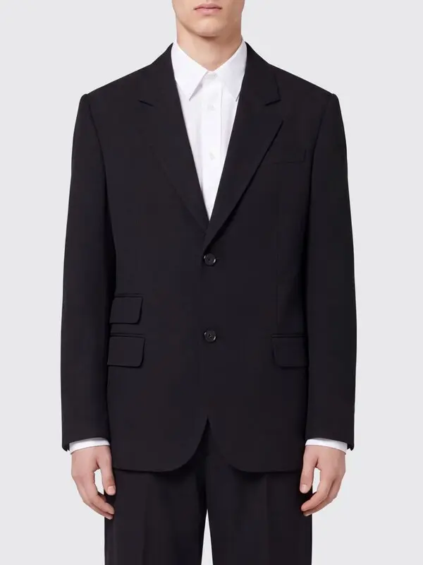 AMI Paris Single-breasted Two-button Wool Blazer