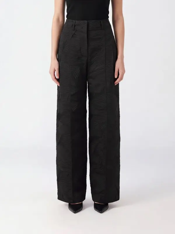 Ulla Johnson Carine High-waisted Tailored Crêpe Trousers