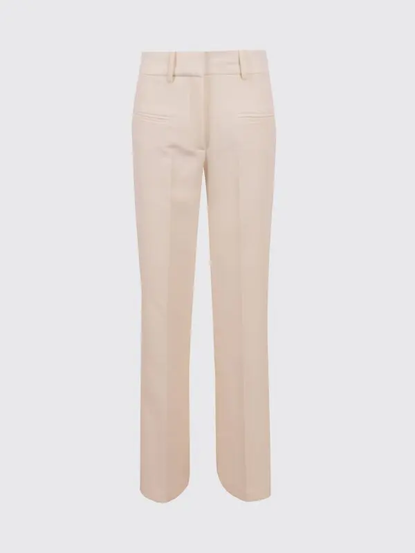 Federica Tosi High-waisted Tailored Straight-leg Crêpe Trousers