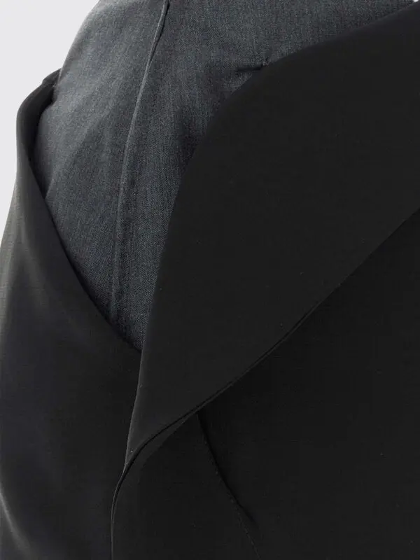 JIL SANDER Draped Silk And Virgin Wool Midi Pencil Skirt