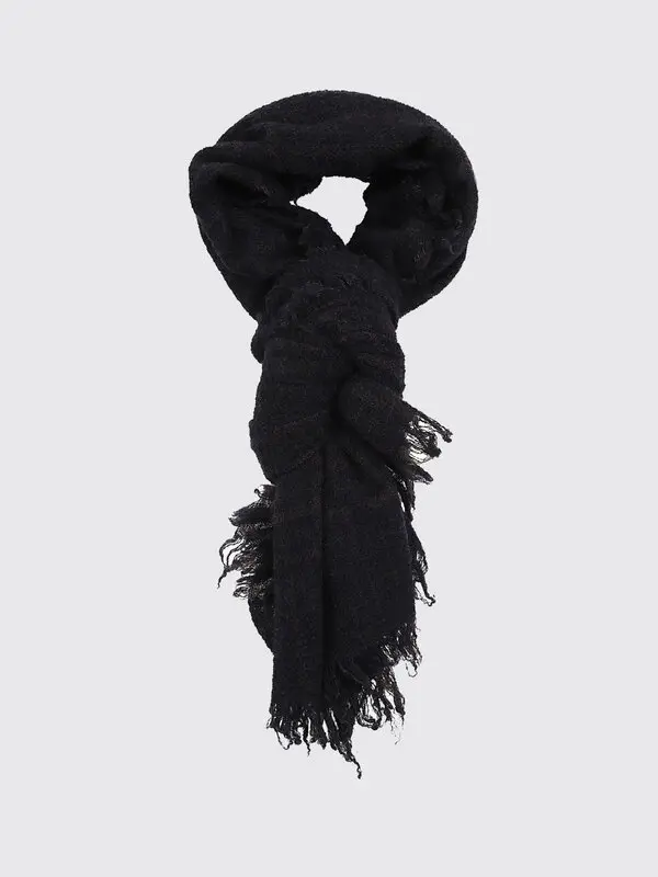 Faliero Sarti Pure Wool Scarf With Fringed Edges