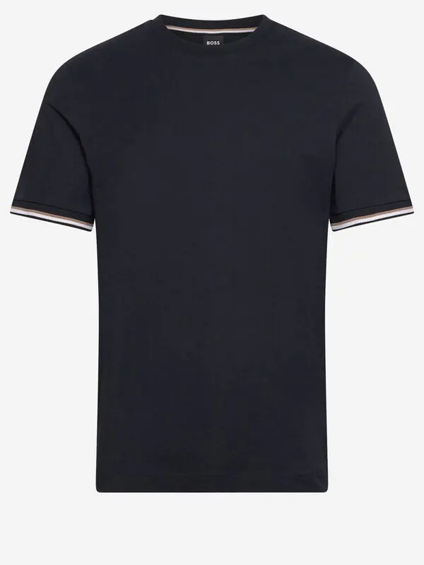 Hugo Boss Cotton T Shirt - Navy