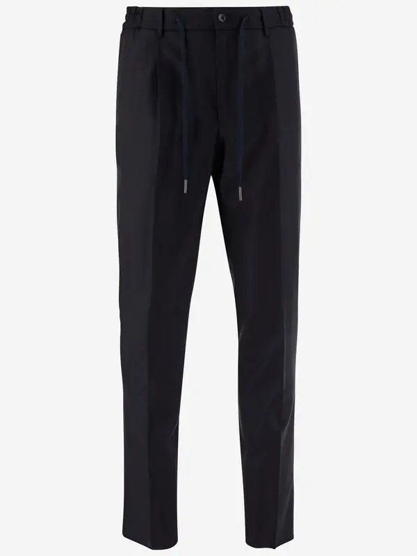 Tagliatore Stretch Wool Pants