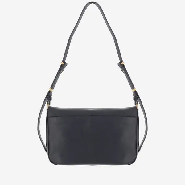Pinko Leather Bag With Logo