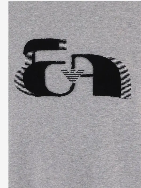 Emporio Armani Cotton T Shirt With Logo