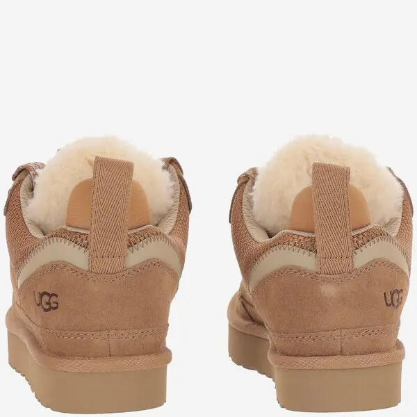 UGG Lowmel Leather Sneakers - Beige