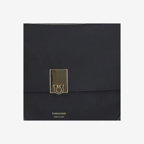 FERRAGAMO Small Cara Leather Bag