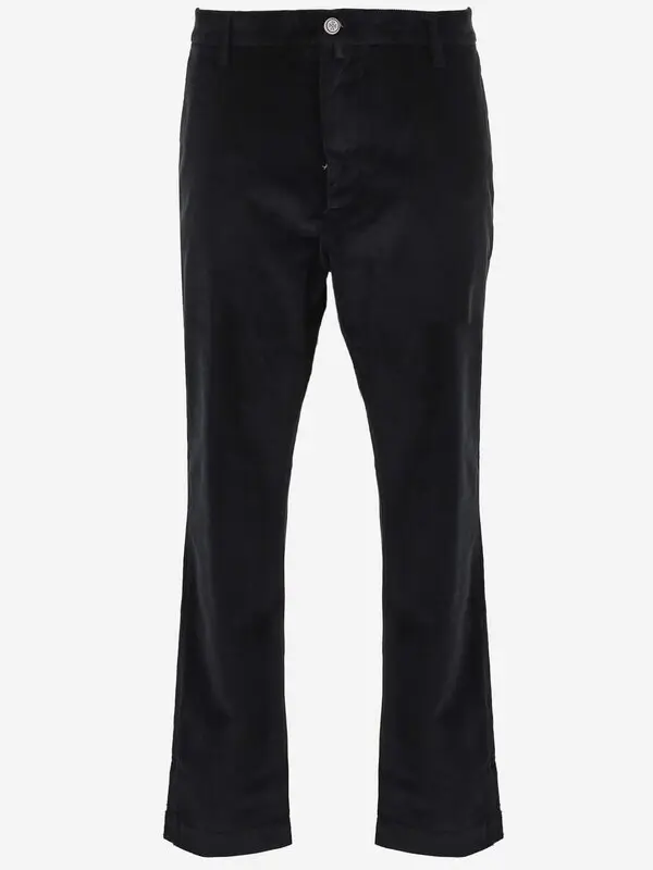 JACOB COHЁN Stretch Cotton Velvet Pants