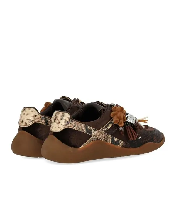 3 P Wave Velvet Sneaker