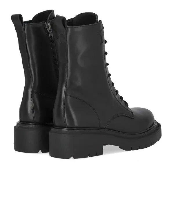 Ash Dover Leather Combat Boot
