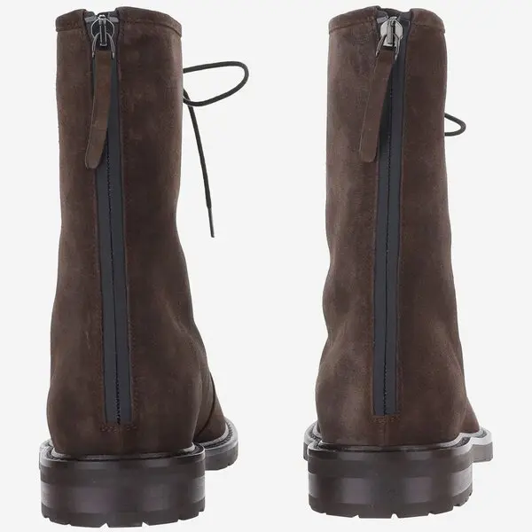 Legres Suede Boots - Brown