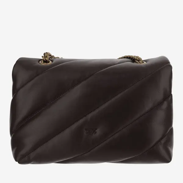 Pinko Love Classic Puff Bag - Brown