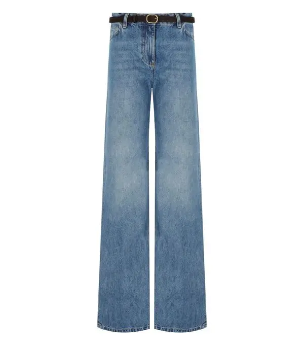 Elisabetta Franchi Wide Leg Jeans