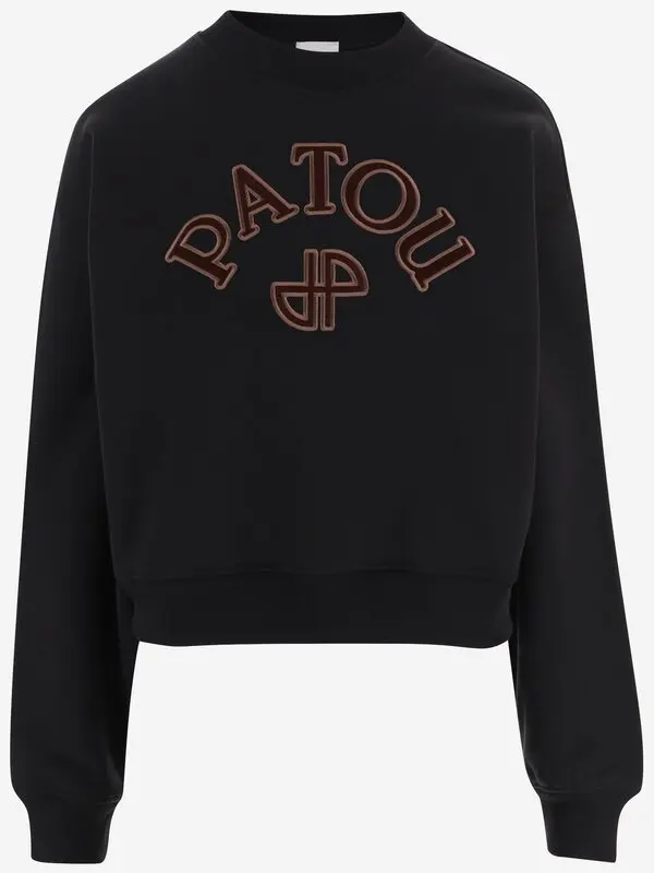 PATOU Cotton Sweatshirt With Logo