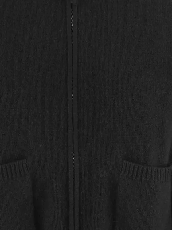 ALLUDE Cashmere Sweater - Black