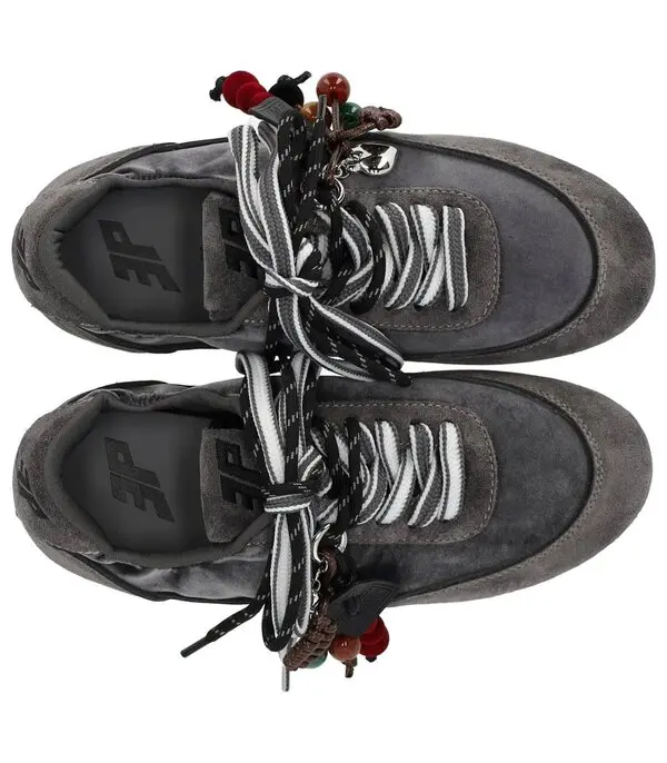 3 P Ballet Velvet Sneaker