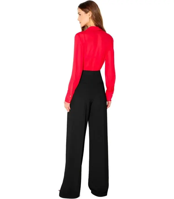 Elisabetta Franchi Crossed Bodysuit Shirt