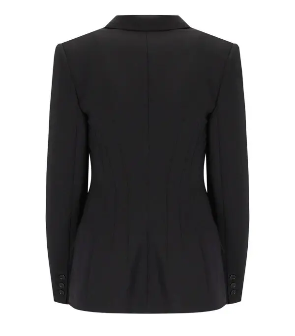 Elisabetta Franchi Double Breasted Blazer