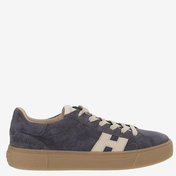 Hogan H705 Suede Sneakers - Navy